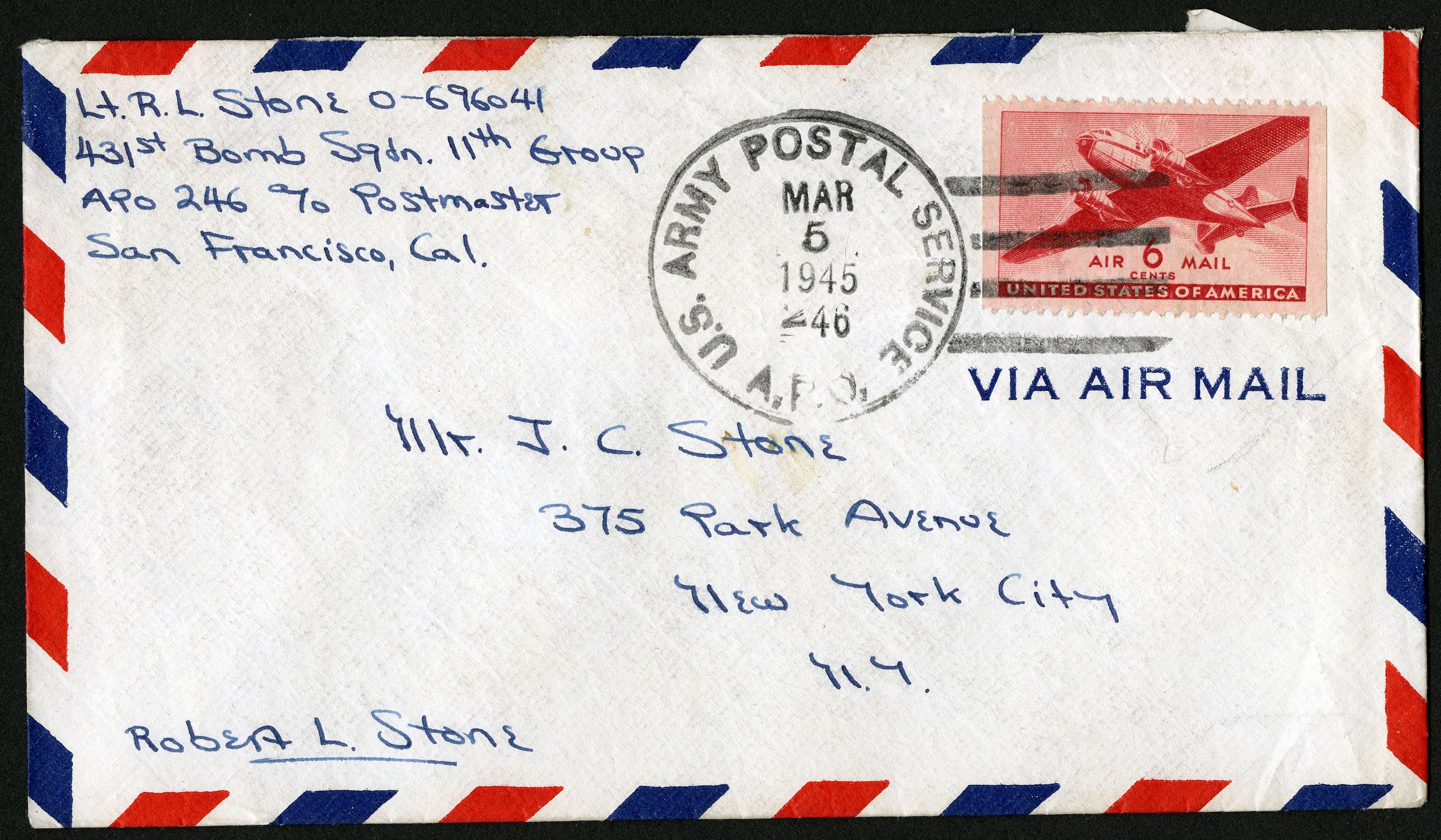 to Jacob Stone and Beatrice Stone | Gilder Lehrman Institute of ...