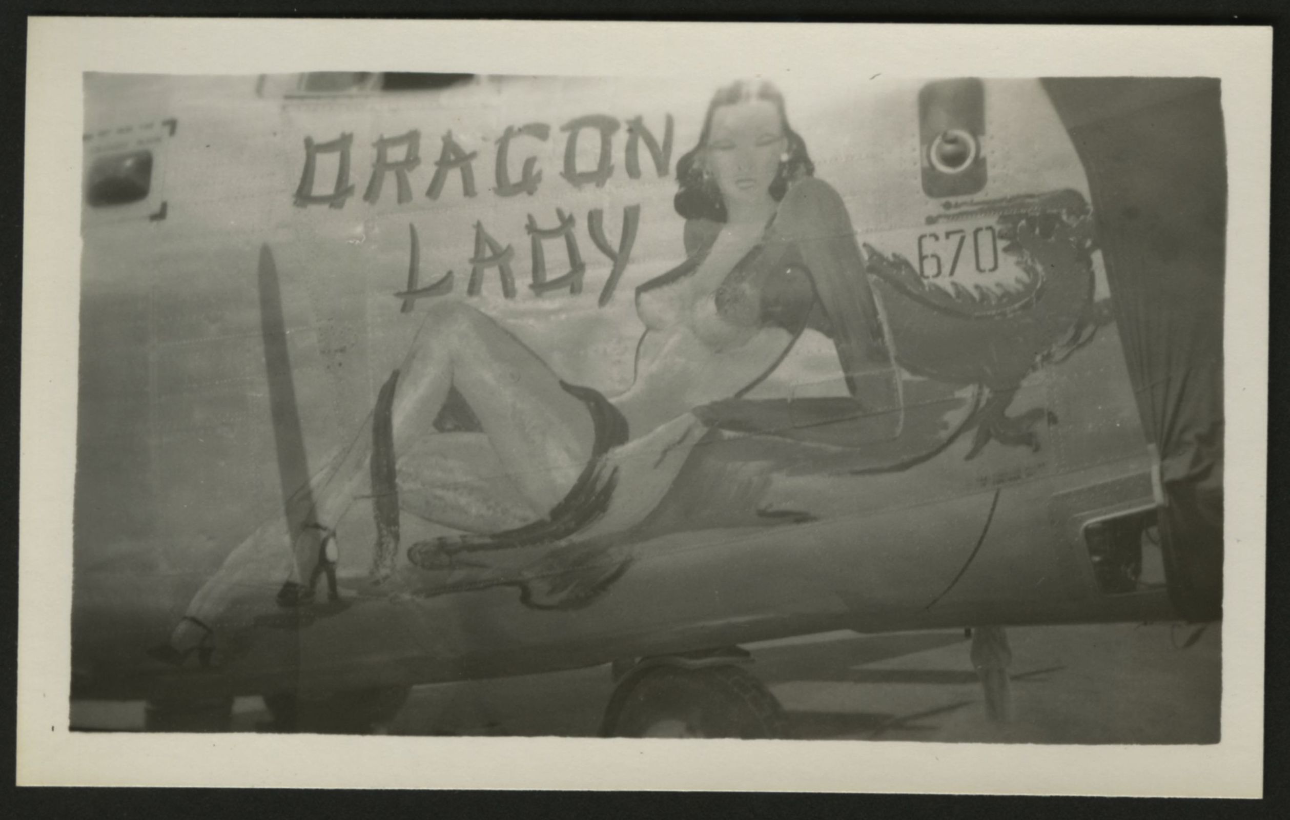 [Photograph of "Dragon Lady" plane] | Gilder Lehrman Institute of ...